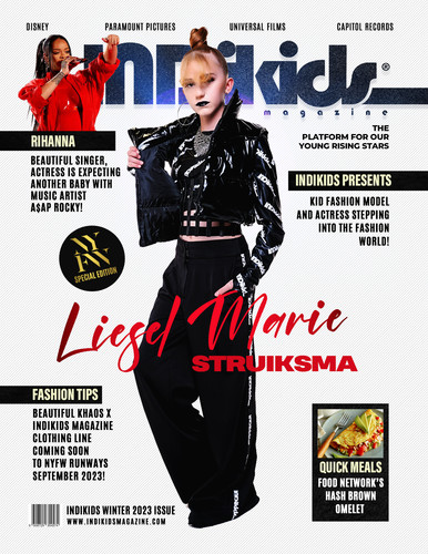 IDK Winter 2023 Issue Liesel Cover | IndiKids Magazine