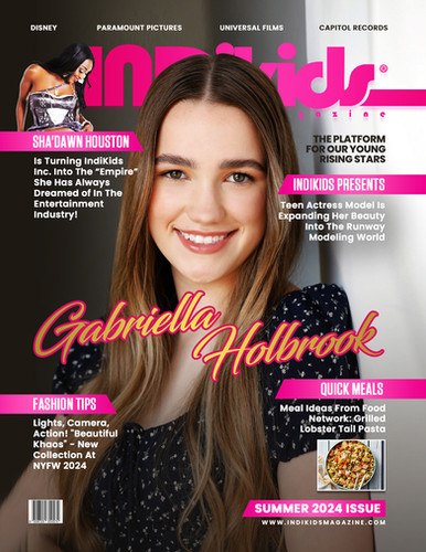 IDK Summer 2024 Issue Gabriella Cover | IndiKids Magazine