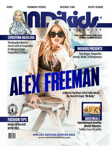 IDK Winter 2022 Issue Alex Cover | IndiKids Magazine