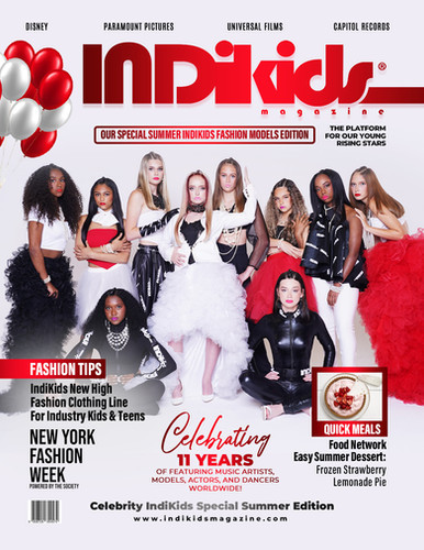 IDK Summer 2022 Issue Fashion Show Cover | IndiKids Magazine