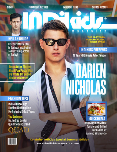 IDK Summer 2022 Issue Darien Cover | IndiKids Magazine