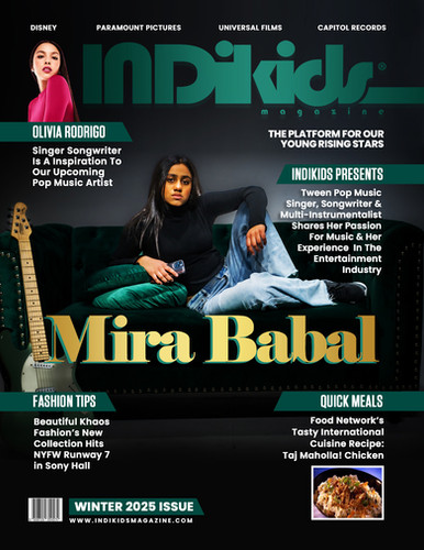 IDK Winter 2025 Issue Mira Cover | IndiKids Magazine