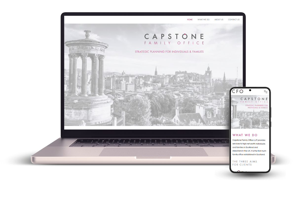 Capstone Family Office - Web Goddess Portfolio