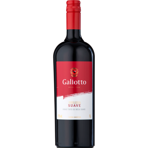 Vinho Galiotto Suave 1 L | Mercado Pague Menos