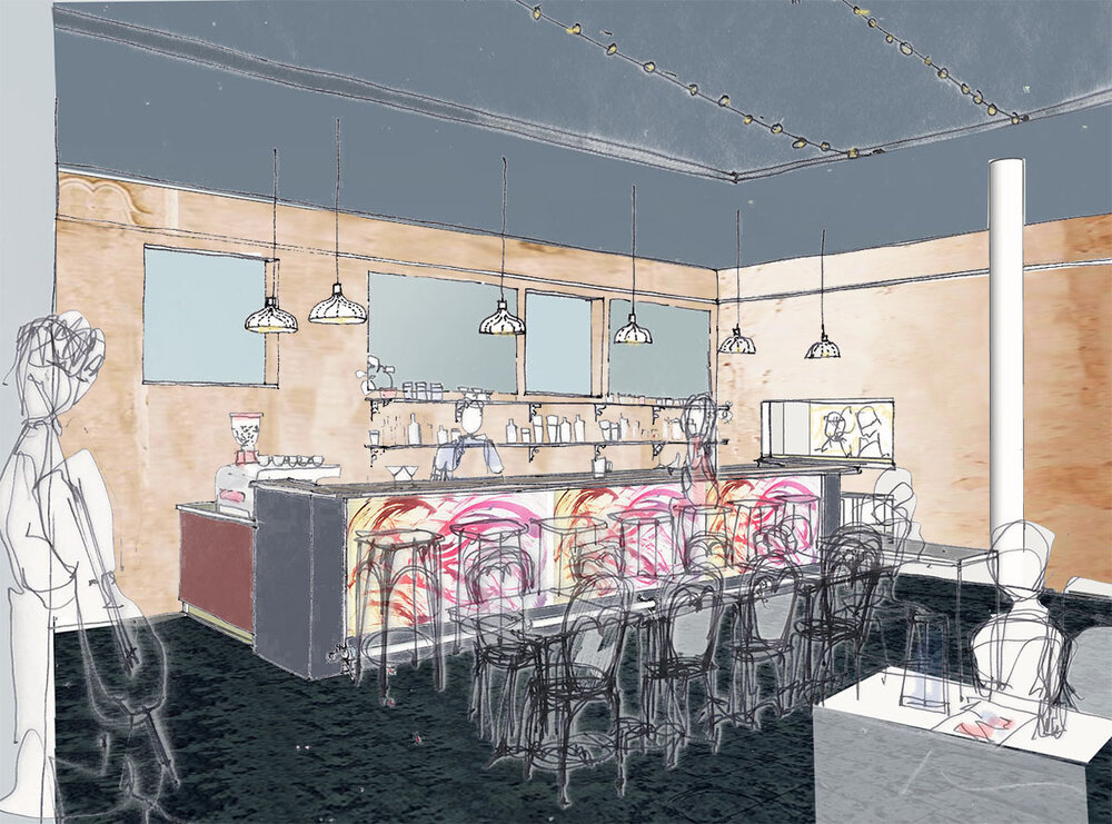 JIRO'S RESTAURANT CONCEPT | Lara Apelian Studio | Architecture ...