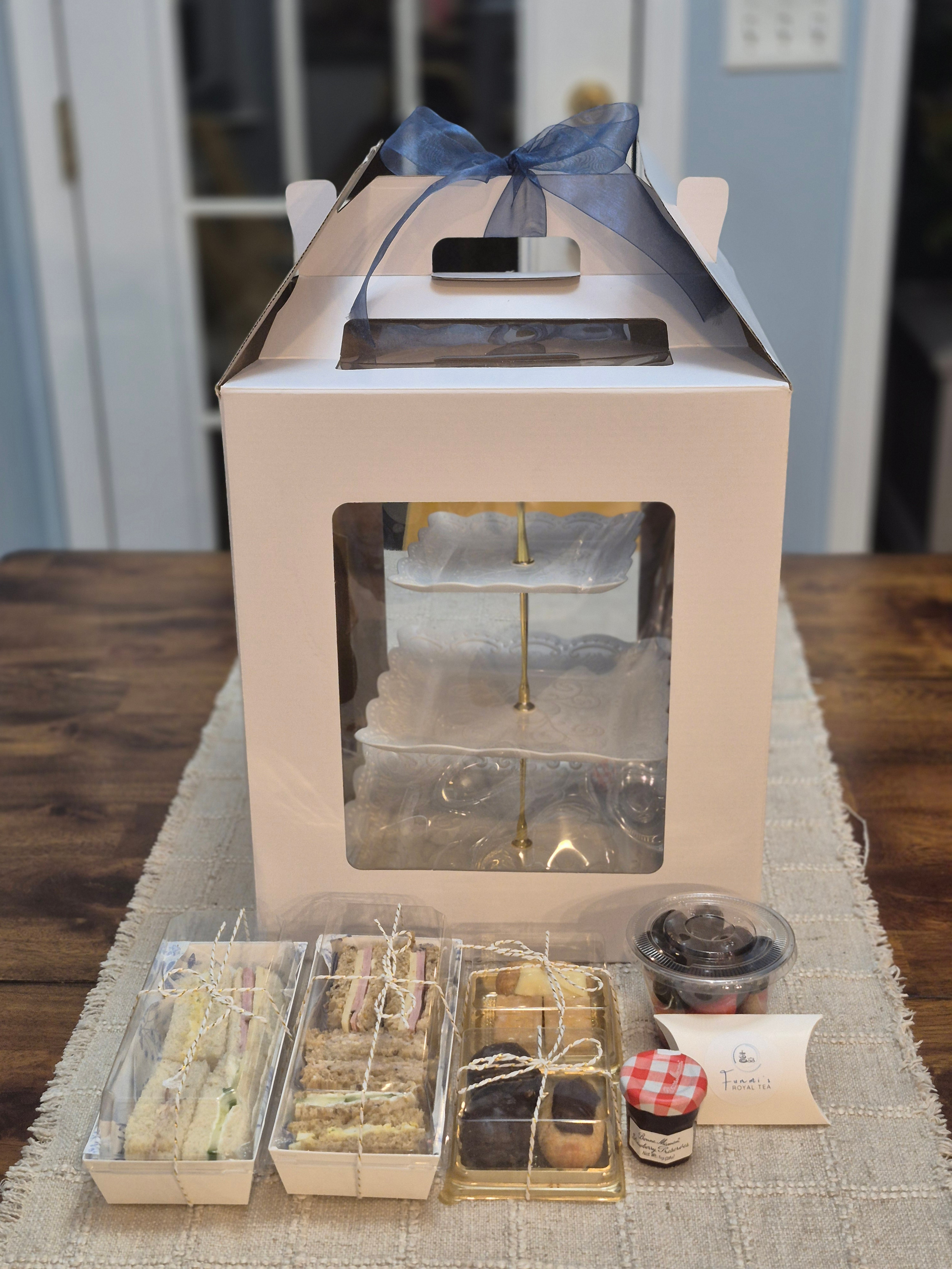 Standard Afternoon Tea Box | Funmi's Royal Tea | Tea party
