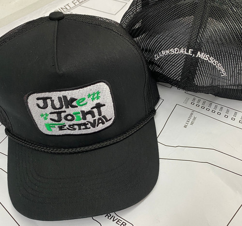 JJFest Black Trucker Hat | Mysite 1