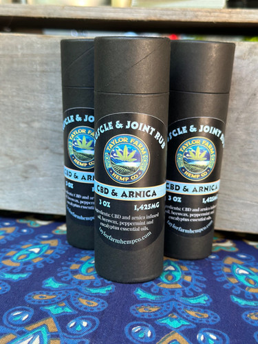 CBD Muscle Rub | Taylor Farm Hemp Co.