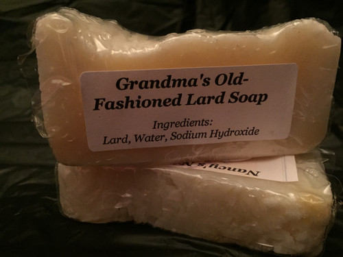 Grandma's Old Time Lard Soap | soaps