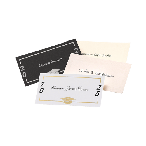 Modern Grad Name Cards | midwest-scholastic