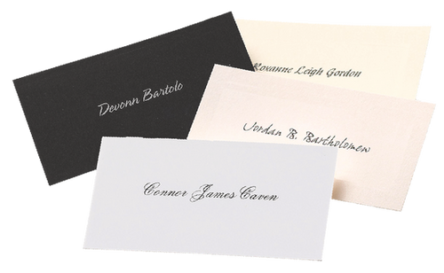 Traditional Name Cards | midwest-scholastic