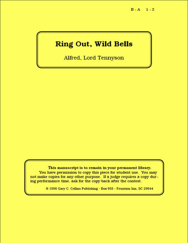 Ring Out, Wild Bells | Quality Speech