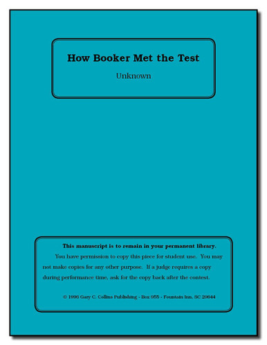How Booker met the Test | Quality Speech