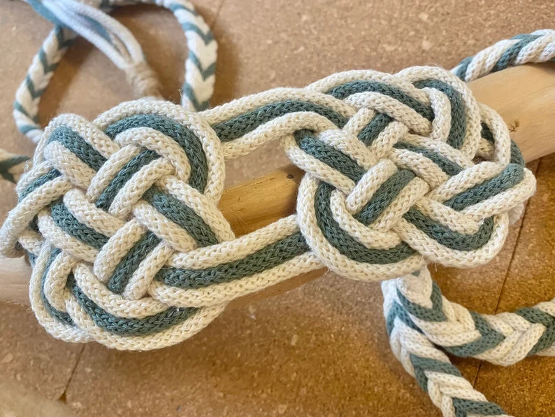 Celtic Lovers Knot Handfasting Cord Willow And Waves Celtic Lovers Knot Handfasting Cord Willow And Waves