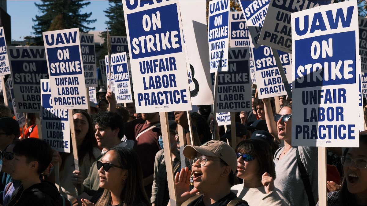 A historic wave of labor organizing sweeps college campuses