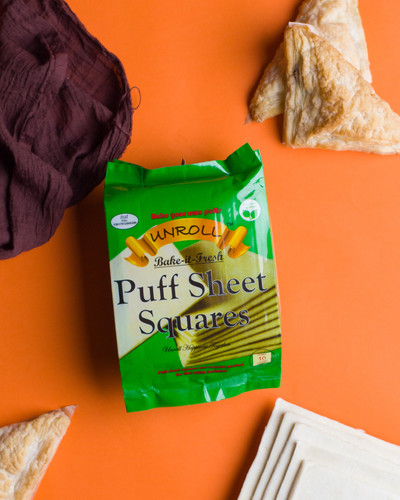 Unroll Puff Sheet Squares 550grams | Unroll Bake-it-Fresh