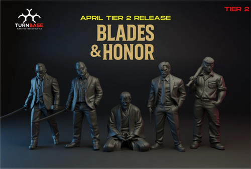 Blades and Honour - 5 x 3D Resin Modern Military Wargaming Miniatures ...