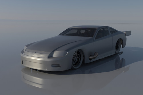 Chevrolet Cobalt Coupe PRO MOD Drag Car - 3D Resin Printed Model Kit ...