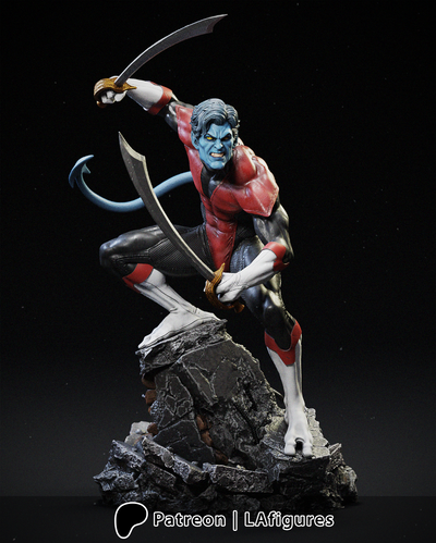 Nightcrawler - 1 Unpainted - 1/12 Large Scale Resin Model Kit LA ...