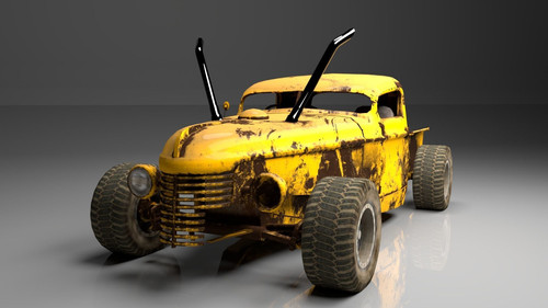 1939 Dodge D12 Char Bone - 3D Printed Model Kit | Metal Mania 3D TV
