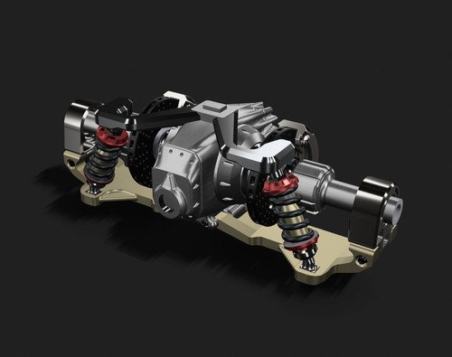 Billet IRS Jag Rear End with Quick Change Centre - 3D Model Kit - MCS ...