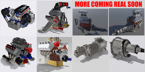 Resin Engines - Transmissions - Gearbox's | Metal Mania 3D TV