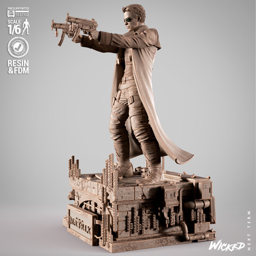 Neo Matrix - 1 x Unpainted Large Scale 3D Resin Printed Model Kit and ...