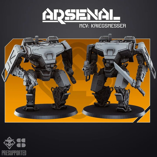 ARSENAL MCV: Kriegsmesser - 32mm - 3D Resin Printed Wargaming ...