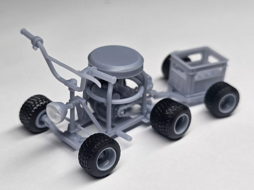 Beer Kart - 1 x Unpainted 3D Resin Model Kit - Available In Various ...