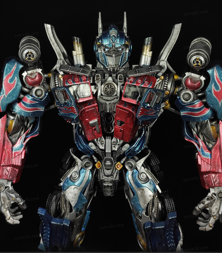 Optimus Prime - 1 x Unpainted Large Scale 3D Resin Printed Model Kit ...