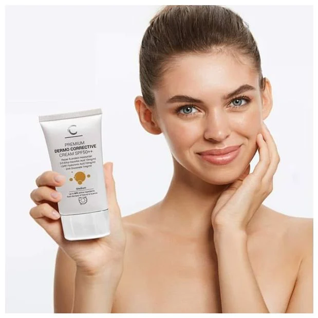 CLINICCARE Dermo Corrective CC Cream SPF 50++ Medium | Glow Skin Stamford