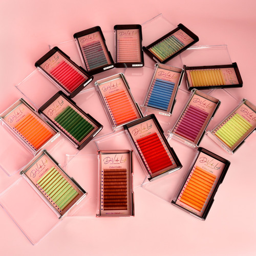 Color Codes Lash Trays | DeVida Lash