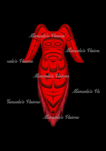 MMIP Red Regalia (Digital Print) | Manuela's Visions