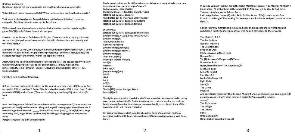 The Suspicious Case of Rey Rivera… and Why He Matters, Part 4: The Note