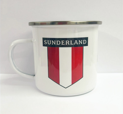 METAL SUNDERLAND SHIELD MUG | alovesupreme