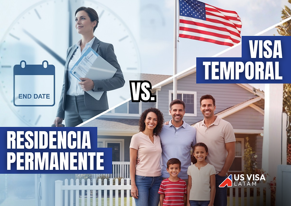 Visa temporal vs. residencia permanente: ¿cuál te acerca más al sueño ...