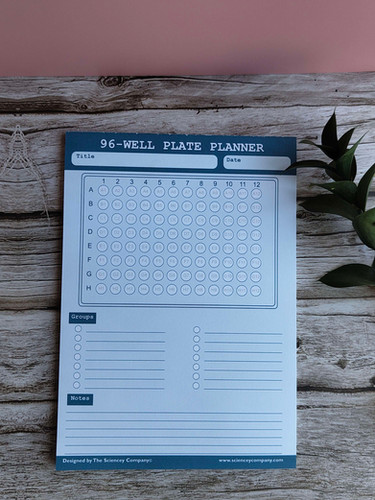 96-well plate planner | The Sciencey Company