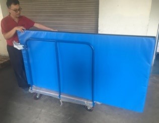 Vertical Gym Mat Trolley | Carolina Singapore