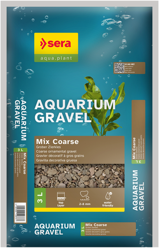 SERA Aquarium Gravel Mix Coarse | Pro-Aquarium