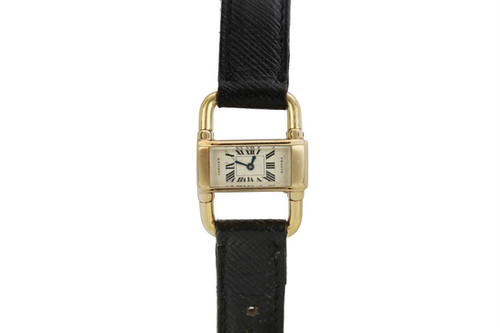 Cartier Ladies Back Wind Drivers Watch | Matthew Bain Inc.