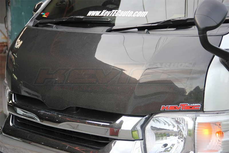KevTEC Malaysia - Toyota Hiace - Hood