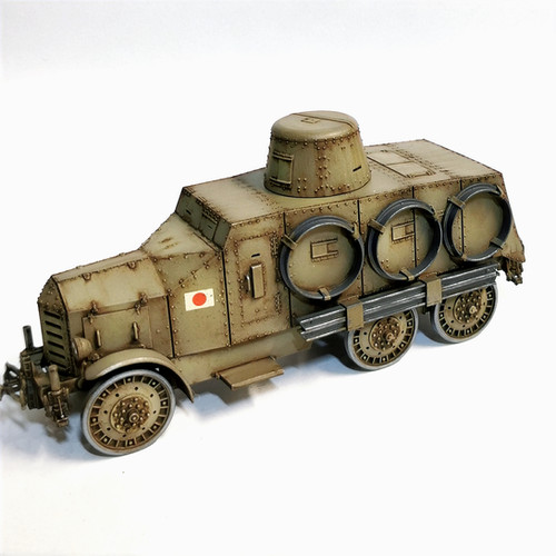 Japanese Armored Car Type 2593 Sumida 1:48 | My Site