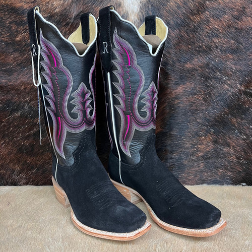R. Watson - Black Rough Out - RWL8400 | jhasaddleandtack