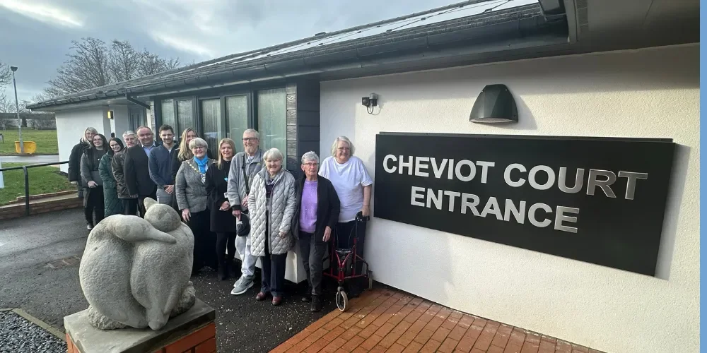 Official re-opening of Cheviot Court after £3.5m refurb | Ayrshire ...