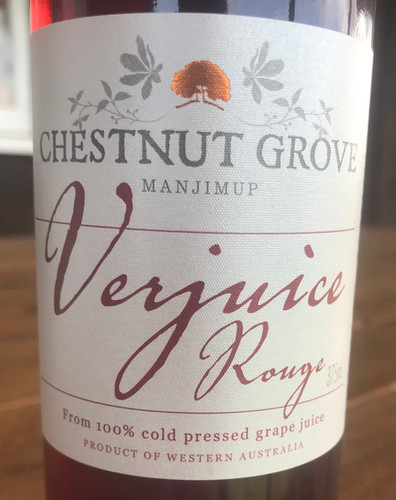 Chestnut Grove Verjuice Rouge | chestnutgrove