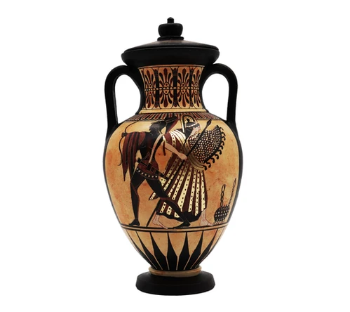 Ancient greek, Amphora vase, Hercules and Lernaean Hydra, Amphora pot ...