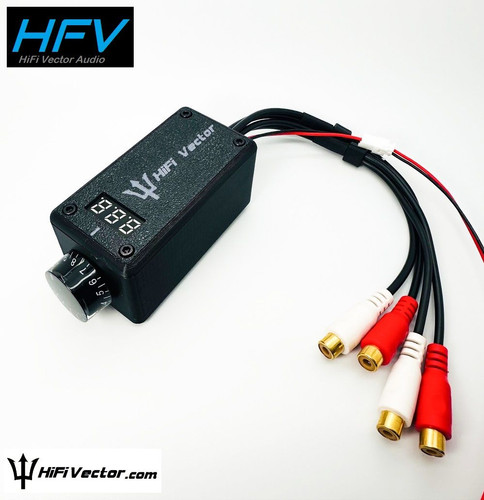 HiFi Vector Subwoofer amplifier RCA level Remote Bass knob with ...
