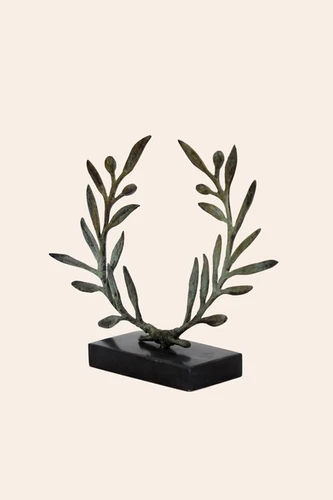 Olive leaves wreath, greek statues, Kotinos Olympic games prize ancient ...