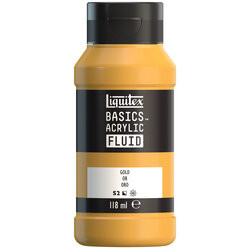LQX BASICS FLUID ACRYLIC (GOLD) | chateau-orquevaux