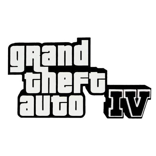 GTA (Grand Theft Auto) IV - Logo | GamerGeekStore